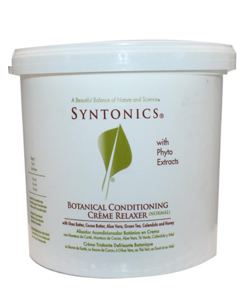Syntonics Botanical Cond Creme Relaxer Normal 4lb – diy hair company