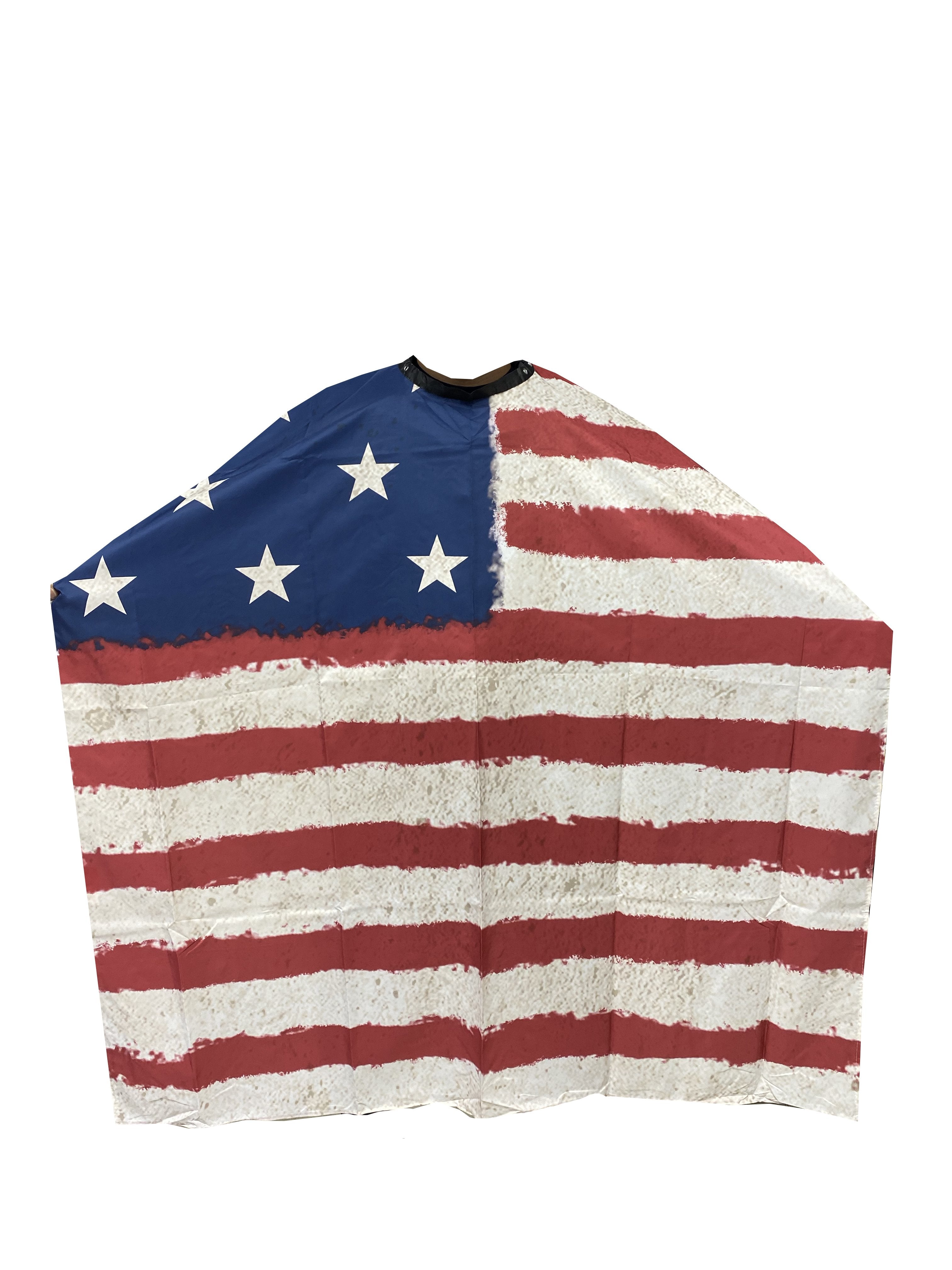 Campbell's USA Flag Cape – diy hair company